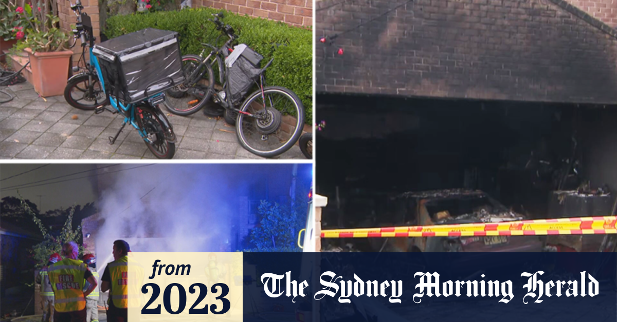 Video: Warning after e-bike catches fire