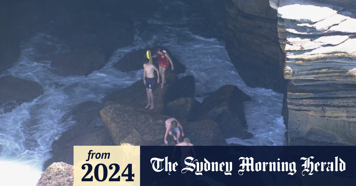 Video: Teen rescued from cave after cliff jumping