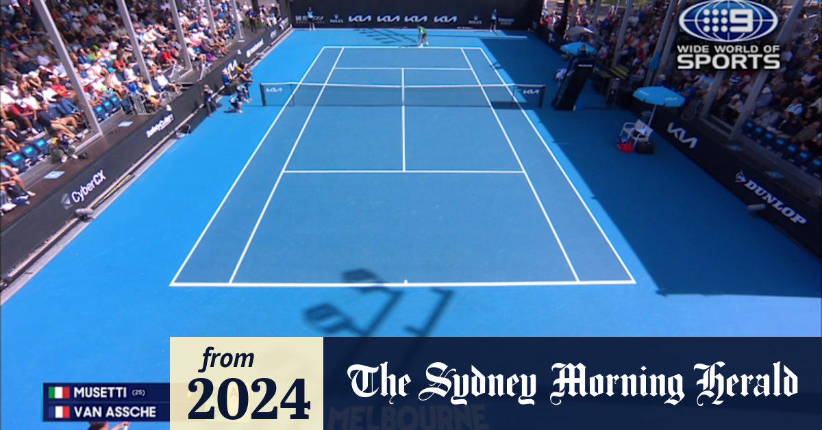 Video: Australian Open Highlights: Lorenzo Musetti v Luca Van Assche