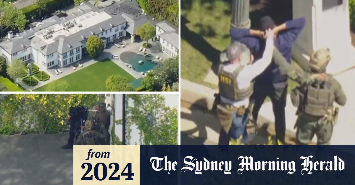 Video: Sean Combs' homes raided by Homeland Security