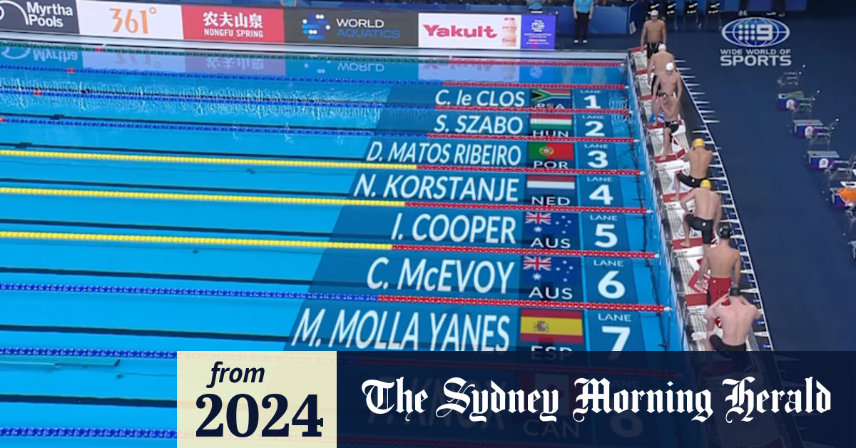 Video: Men's 50m Butterfly Semi-Final 2: Race replay - World Aquatics ...