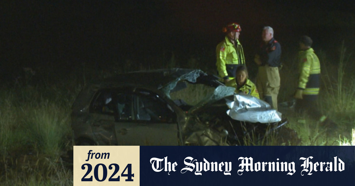 Video: High speed crash in Sydney's south-west