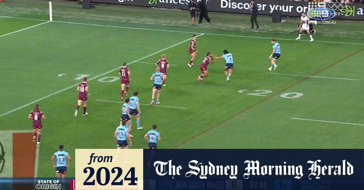 Video: Stray Walsh boot penalised as Crichton bombs try