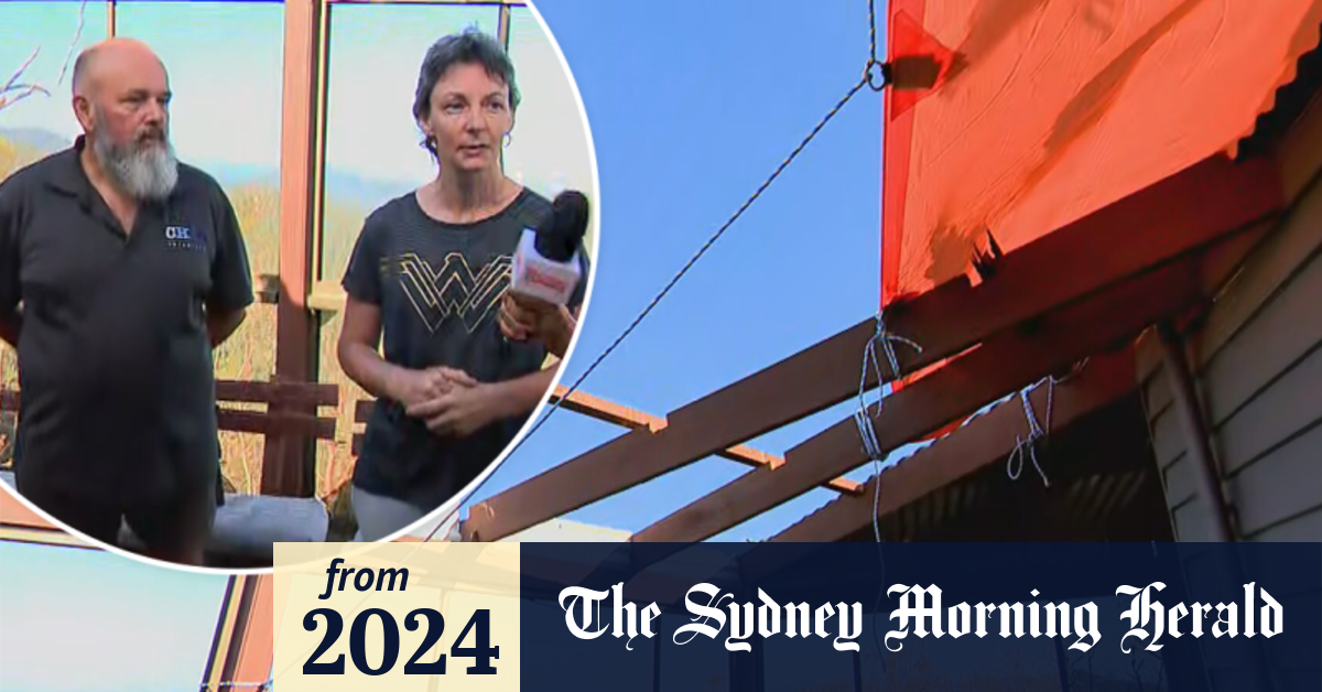 Video: Storm decimates Mount Tamborine home