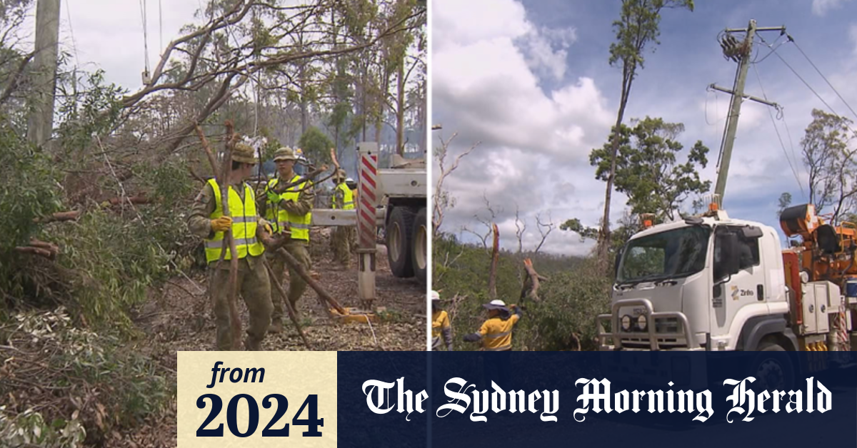 Video: Australian Defence Force joins clean-up efforts in Queensland