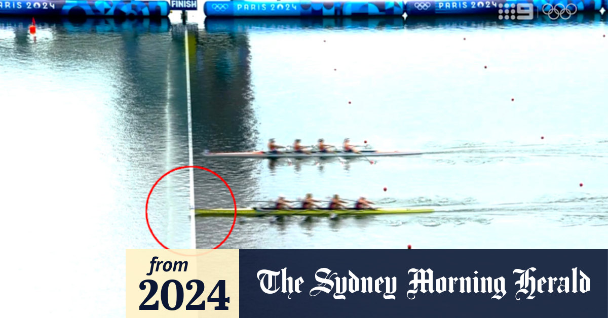 Video: Epic finish as Britain wins gold in rowing thriller