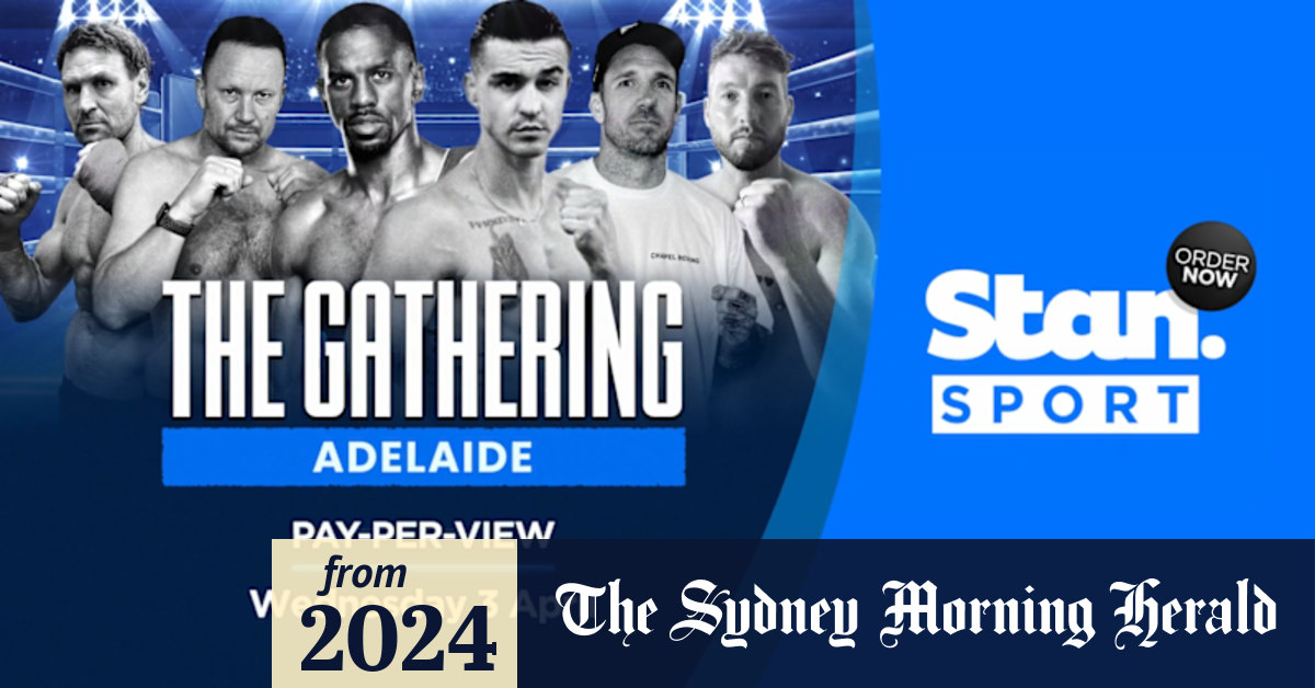 Video: AFL legends get in the ring for boxing bonanza