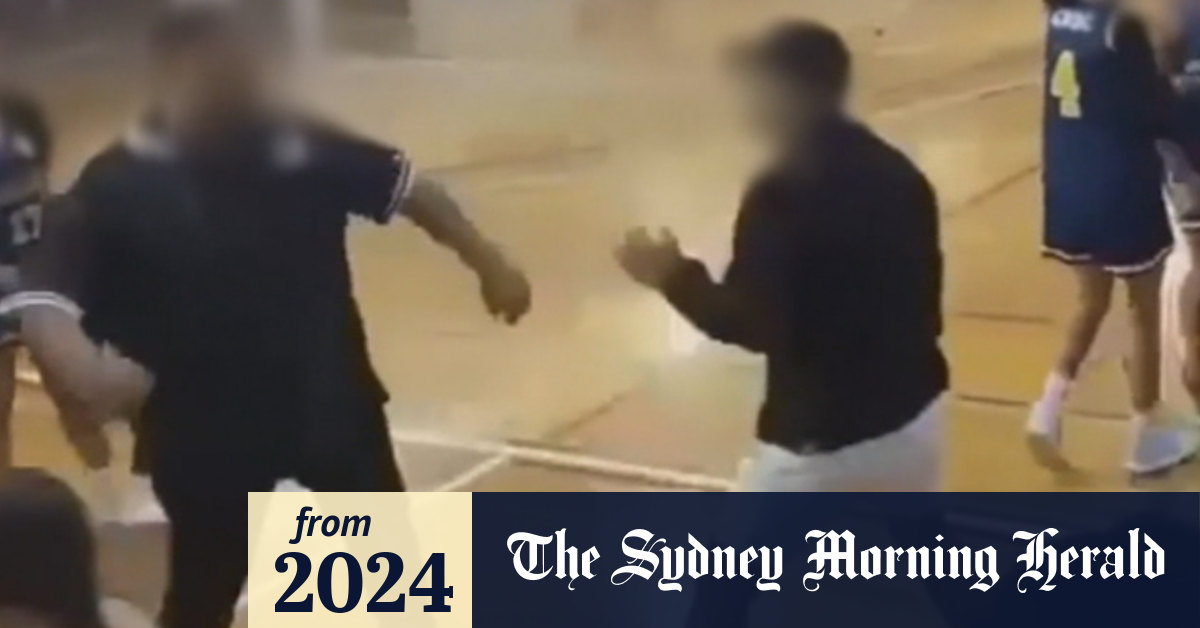 Video: Shocking video captures brawl at girls' basketball game in Melbourne
