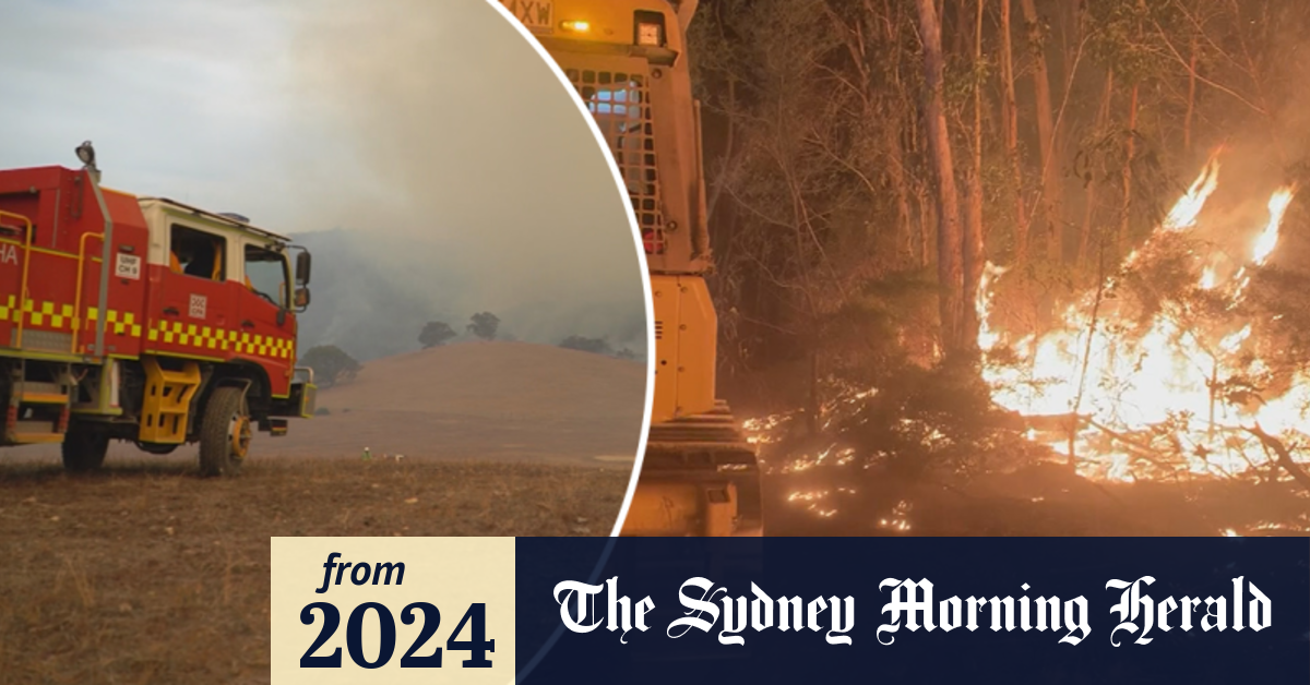 Video: Fire conditions in western Victoria forecast to become catastrophic