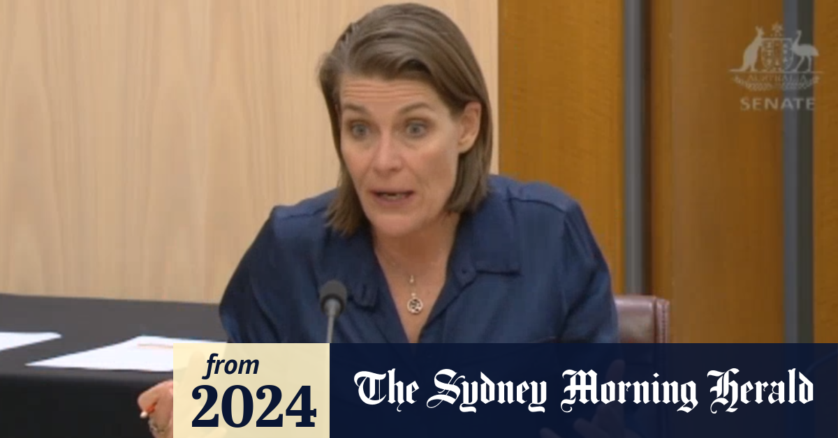 Video: Senator Perin Davey at estimates