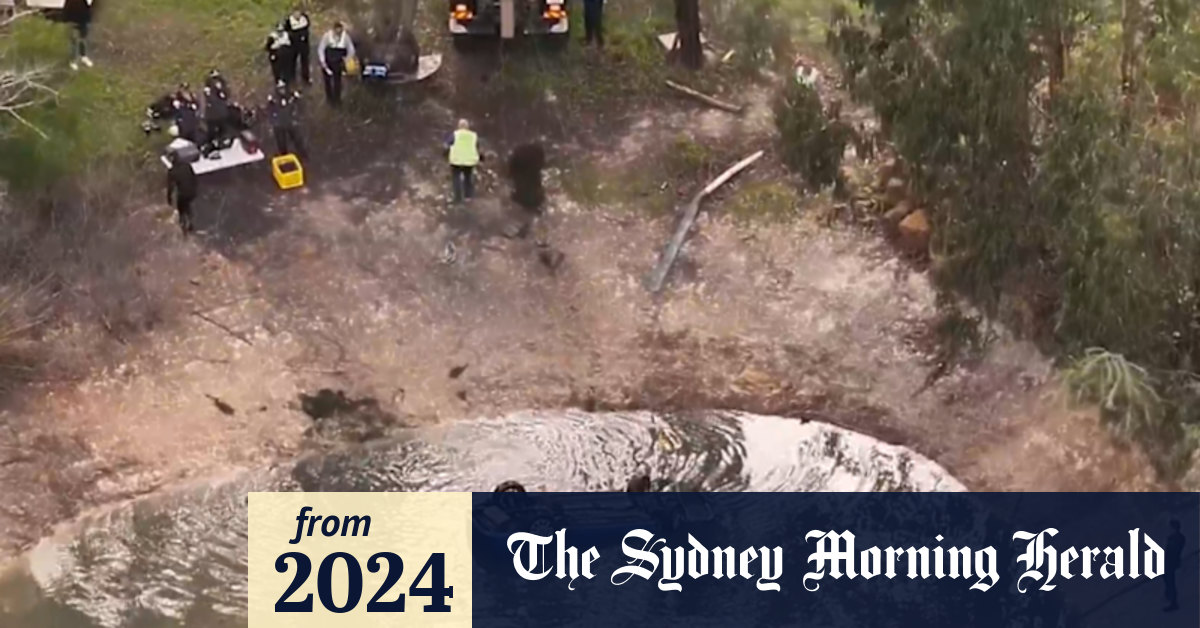Video: Body found in car submerged in Perth dam