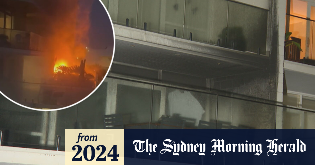 Video: Two hospitalised after BBQ gas bottle explosion on Sydney's ...