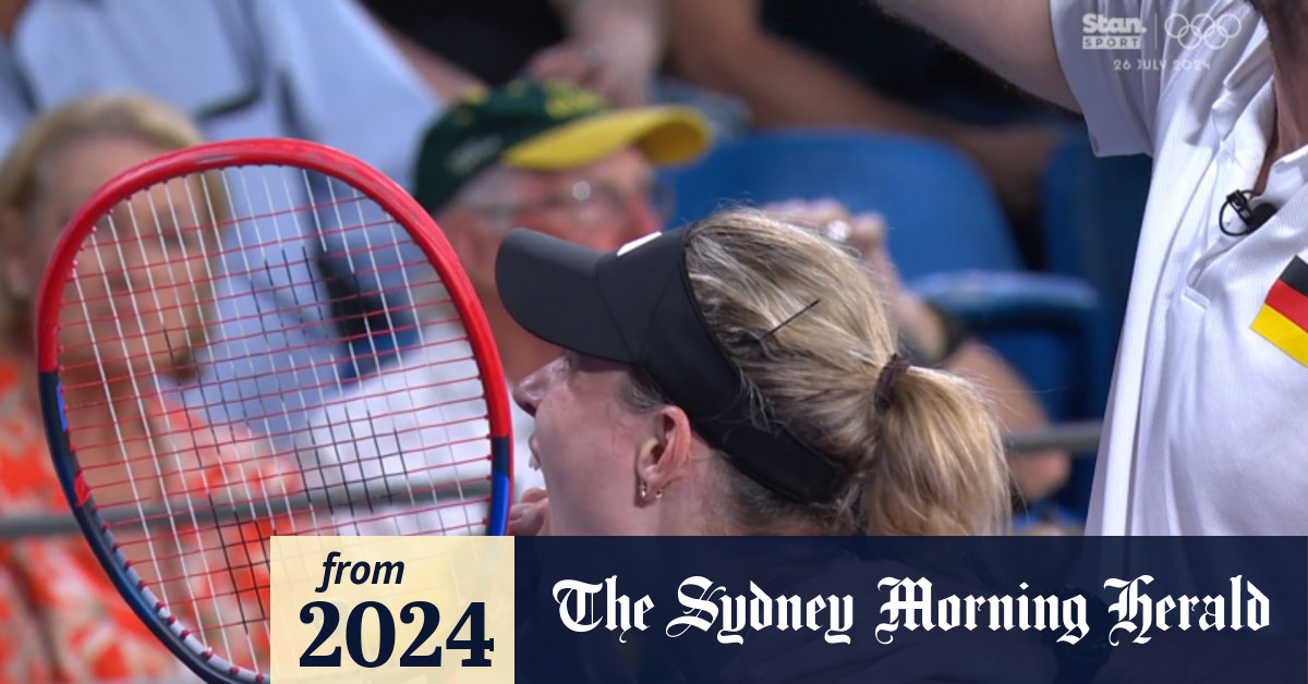 Video: Kerber's delight at first win from comeback