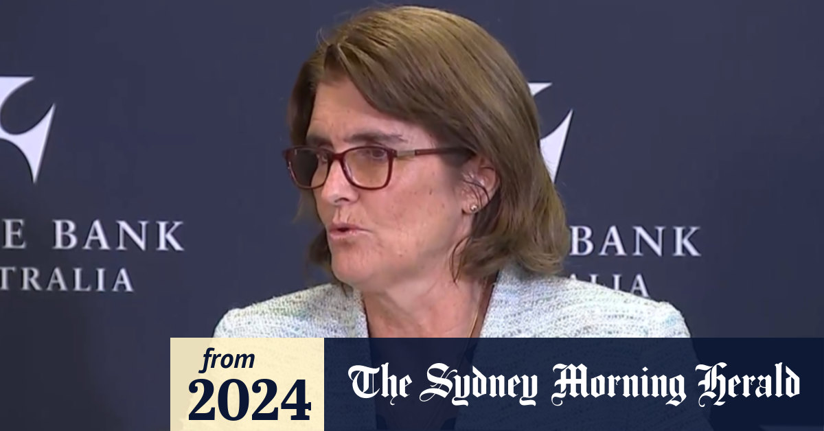 Video: RBA boss addresses media as interest rates pause