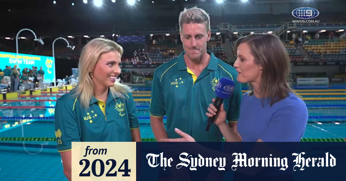 Video: Australian Paralympic swim team announced