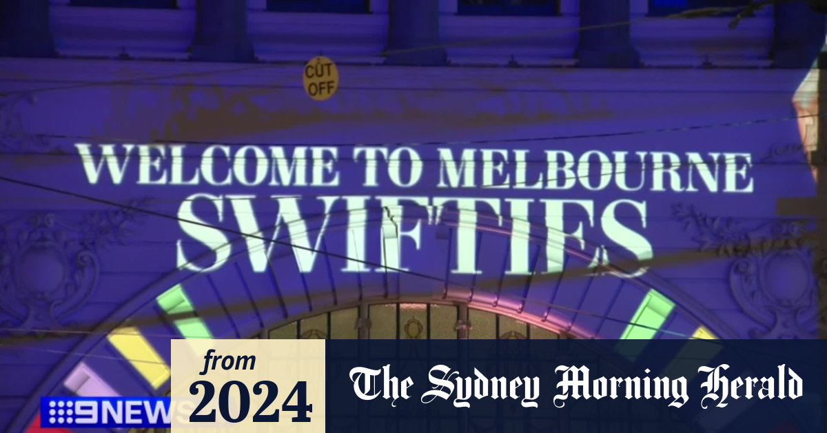 Video: Taylor Swift fans unite at the MCG for biggest Eras Tour show to ...