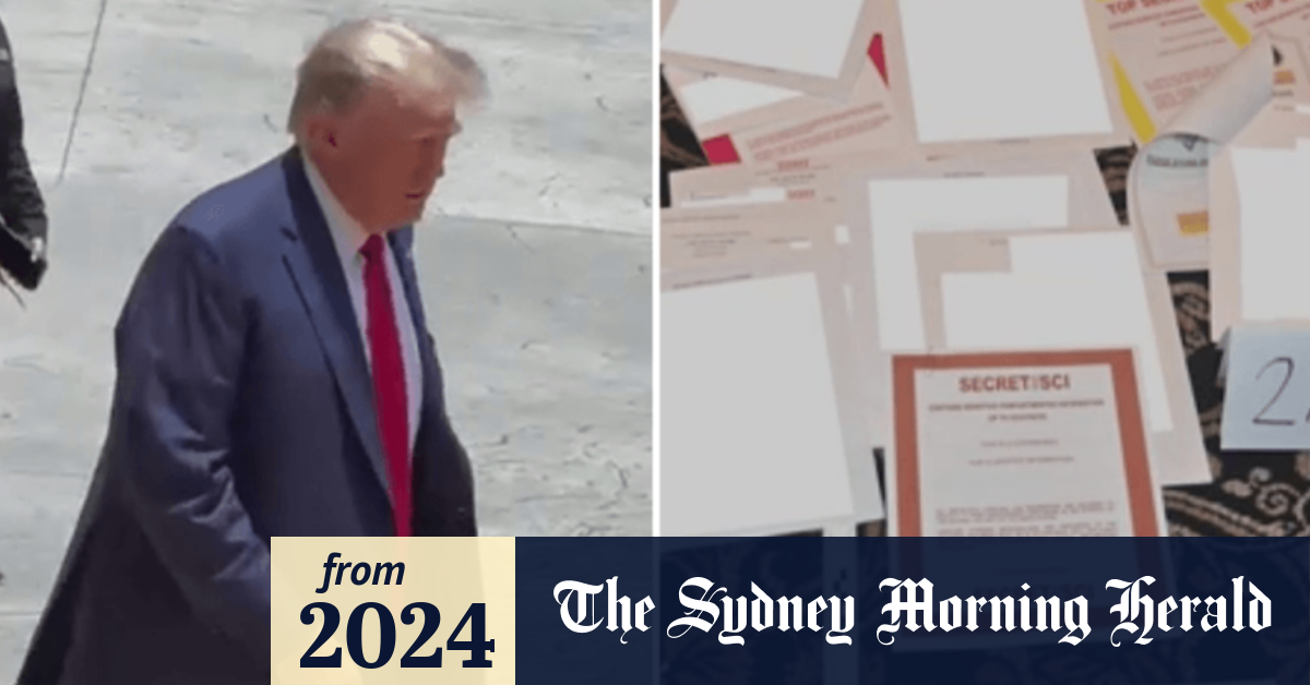 Video: Donald Trump back in court over classified papers case