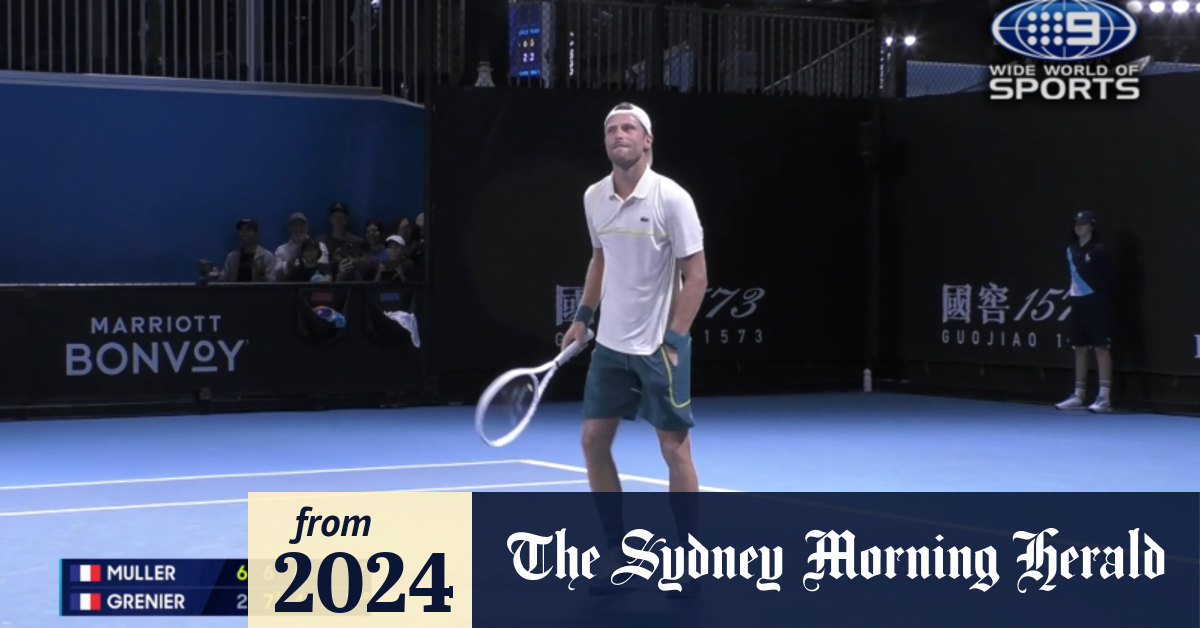 Video: Australian Open Highlights: Alexandre Muller v Hugo Grenier