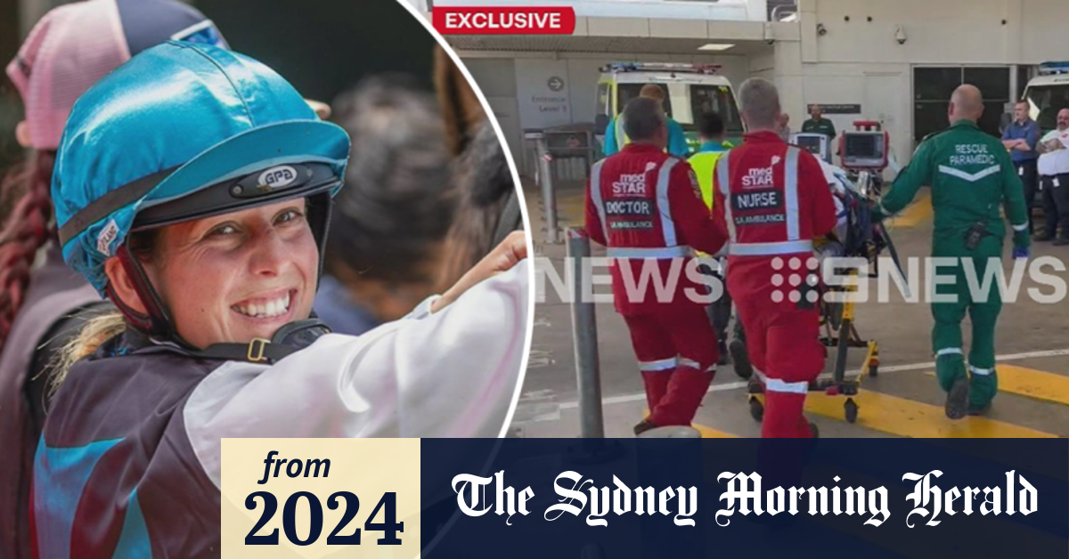 Video: Apprentice jockey critically injured in fall