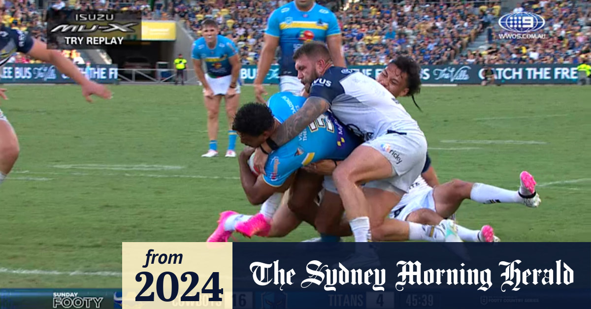 Video: NRL Highlights: Cowboys v Titans - Round 5