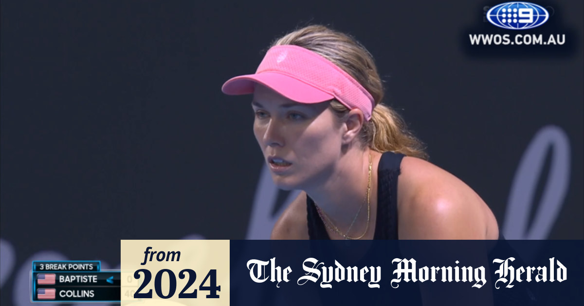 Video: Brisbane International Highlights: Hailey Baptiste v Danielle ...