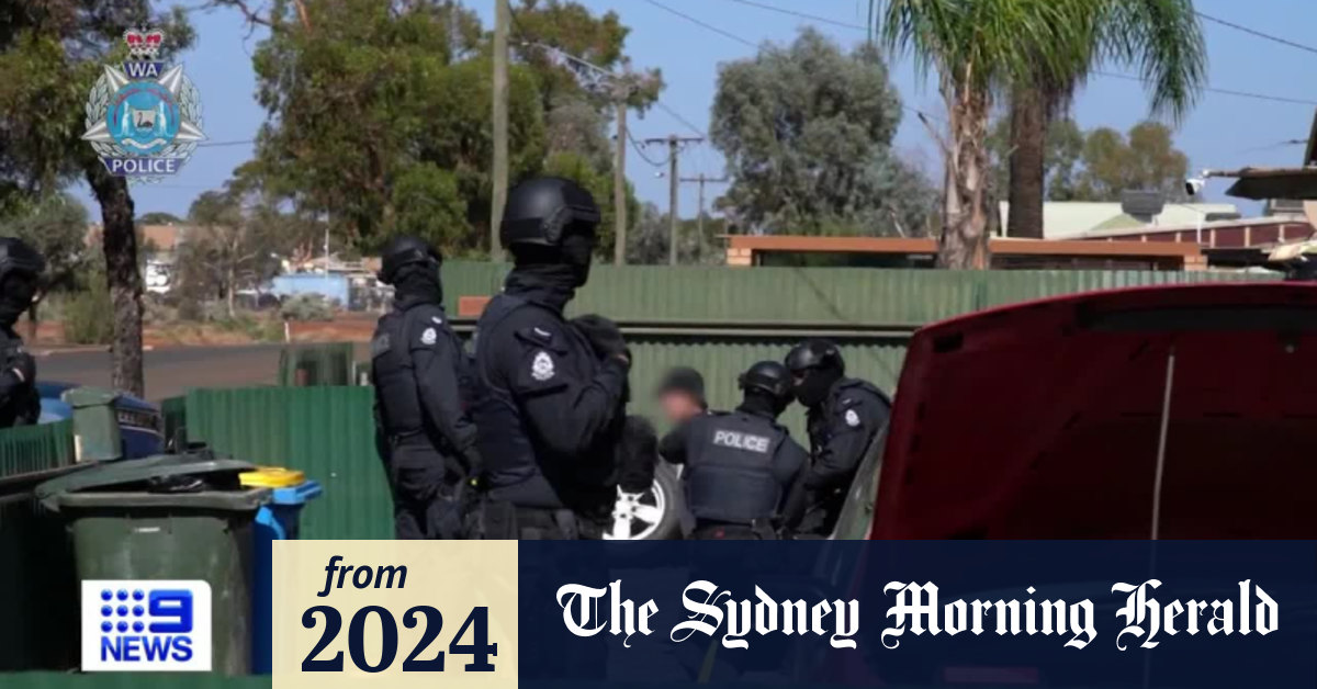 Video: Twenty people charged during three-day operation