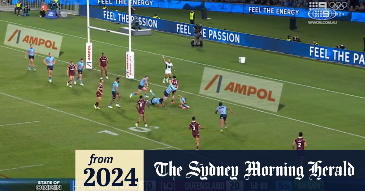 Video: Robson's incredible last ditch try-saver