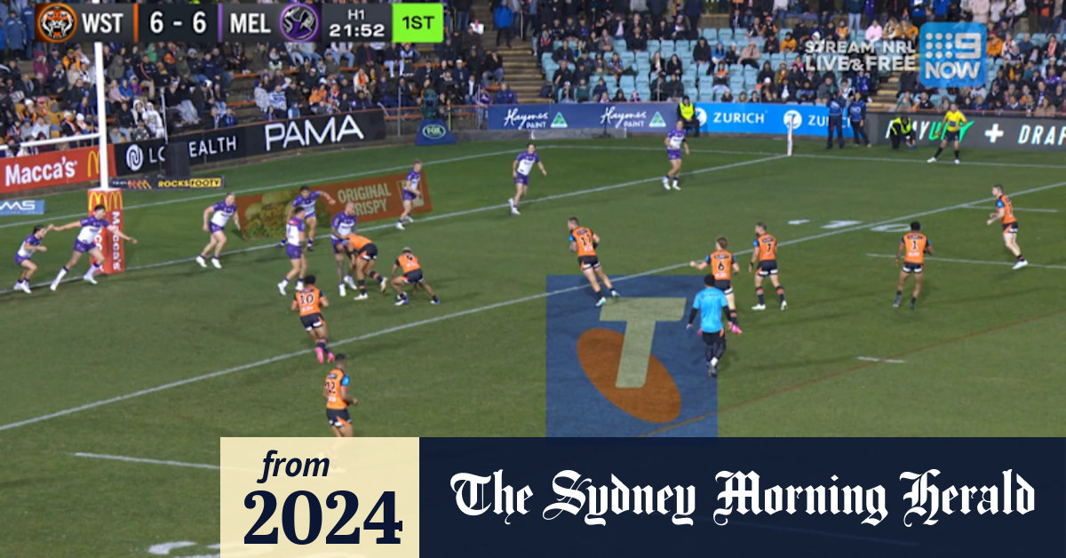 Video: NRL Highlights: Tigers v Storm - Round 18
