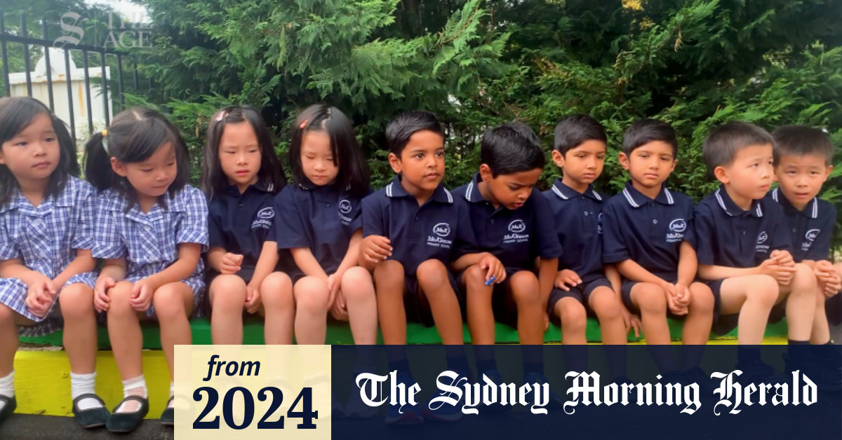 Video: Five sets of identical twins will start school at McKinnon Primary
