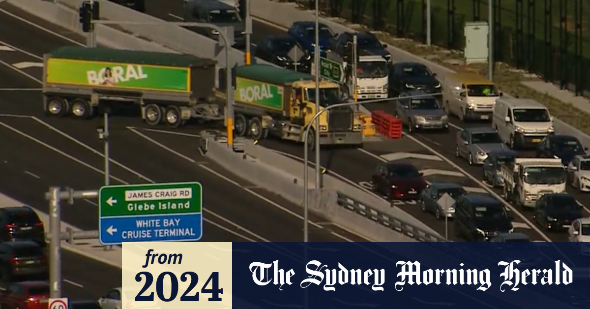 Video: Grim reality of new Rozelle Interchange