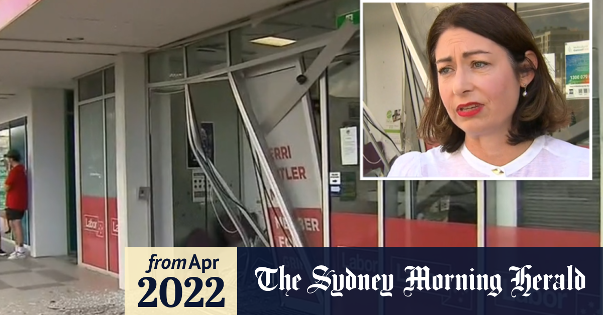 Video: Car crashes into Labor MP Terri Butler's Brisbane office