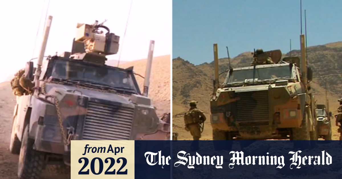 Video: Australia's Bushmaster armoured vehicles to be flown to Ukraine ...