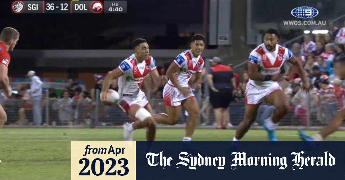 Video: NRL Highlights: Dragons v Dolphins - Round 5