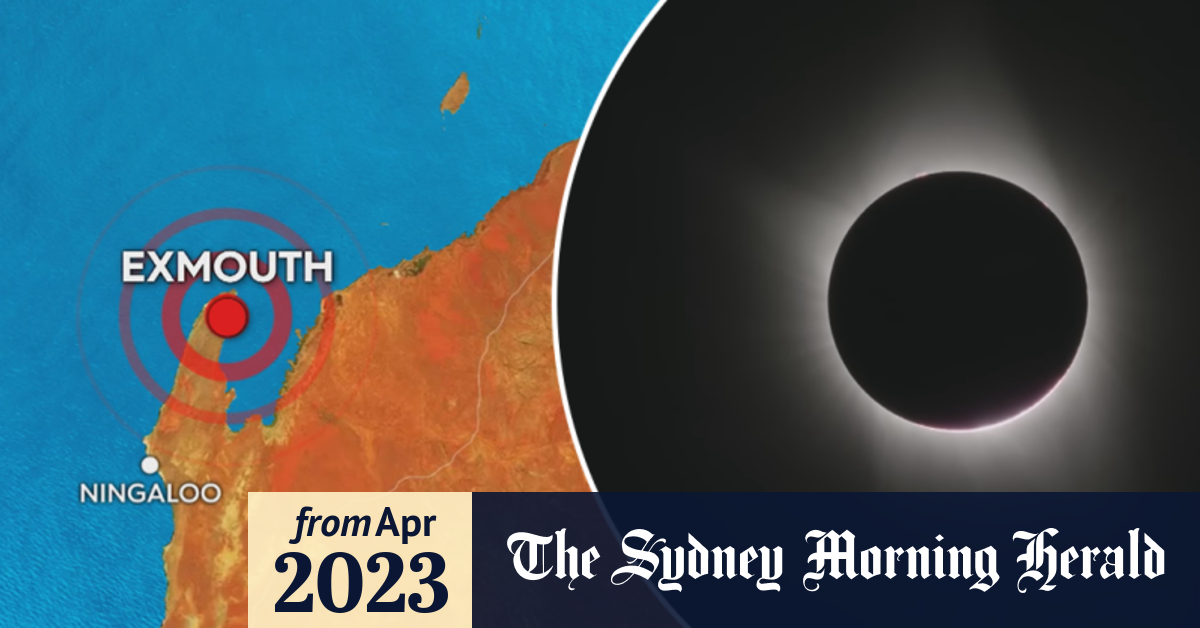 Video: Rare solar eclipse dazzles Australians