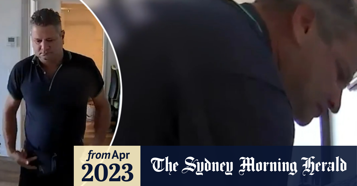 Video: Camera catches tradie's disturbing behaviour