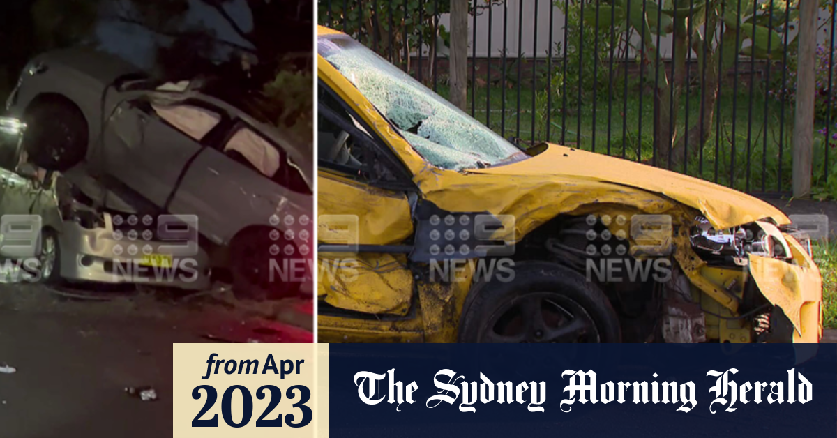 Video: Audi crashes into two cars