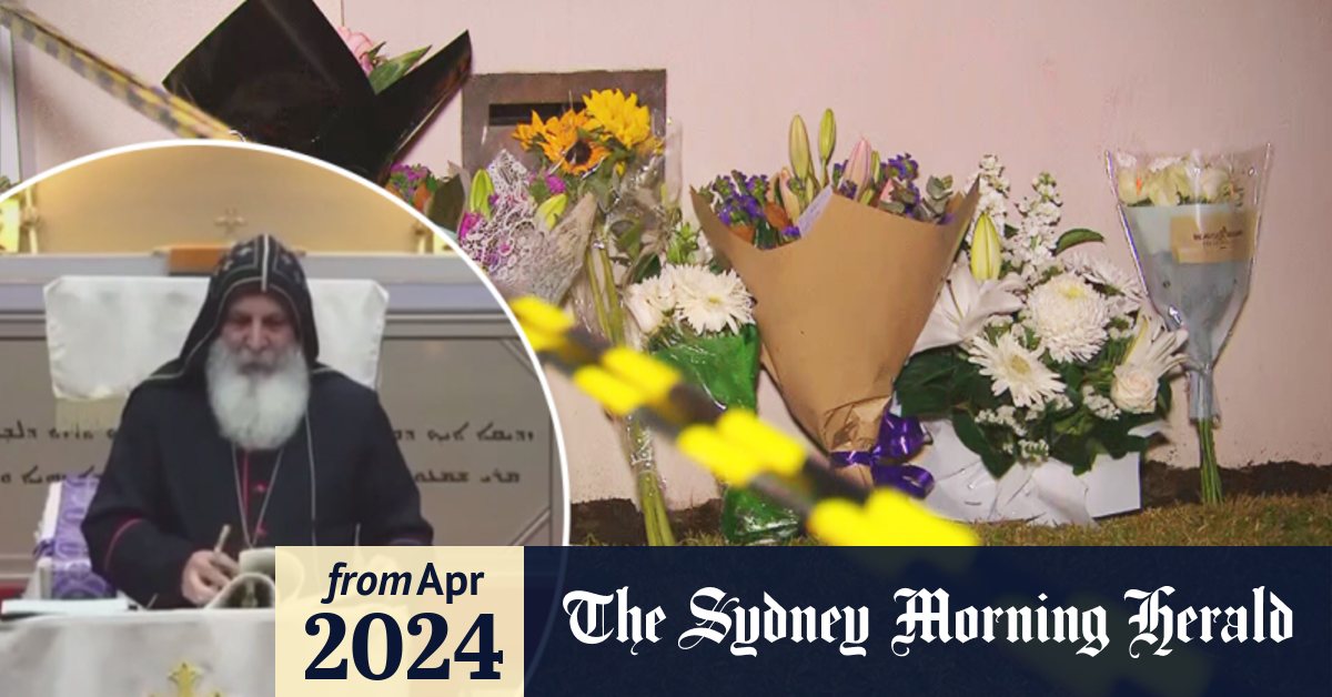 Video: Candles have been lit and flowers left at Sydney church where ...