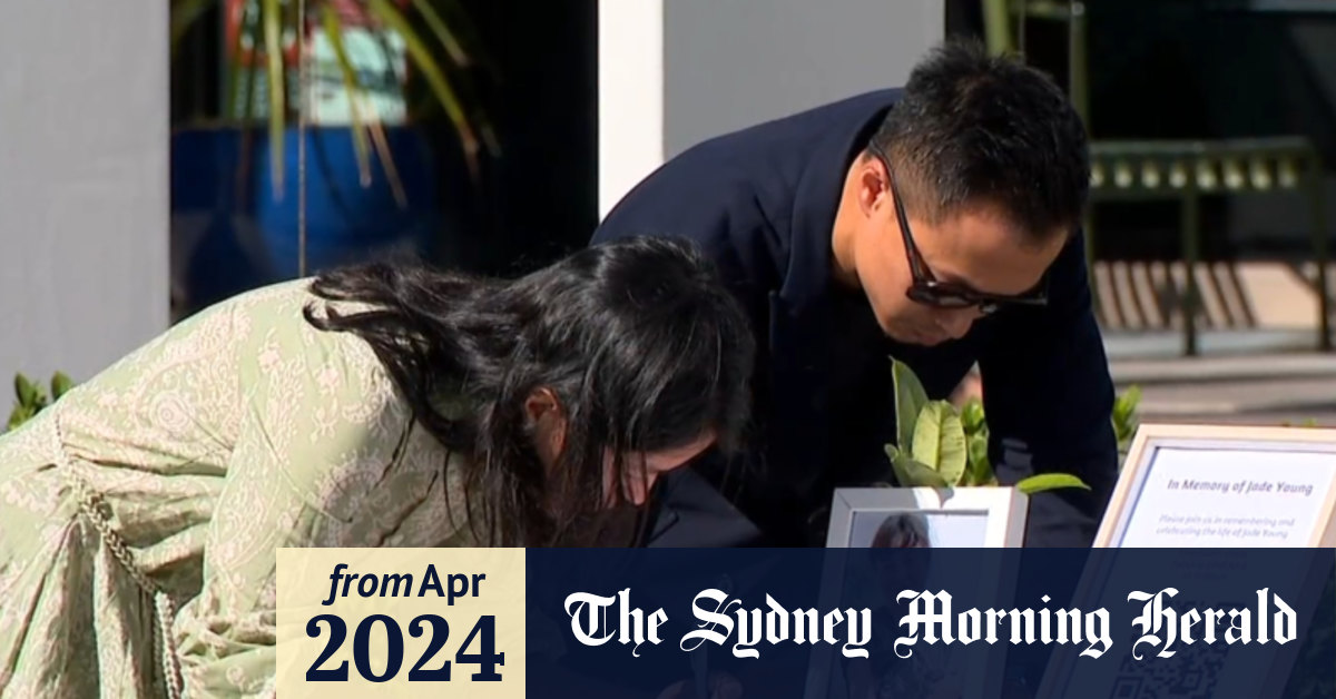 Video: Memorial for Bondi stabbing victim Jade Young