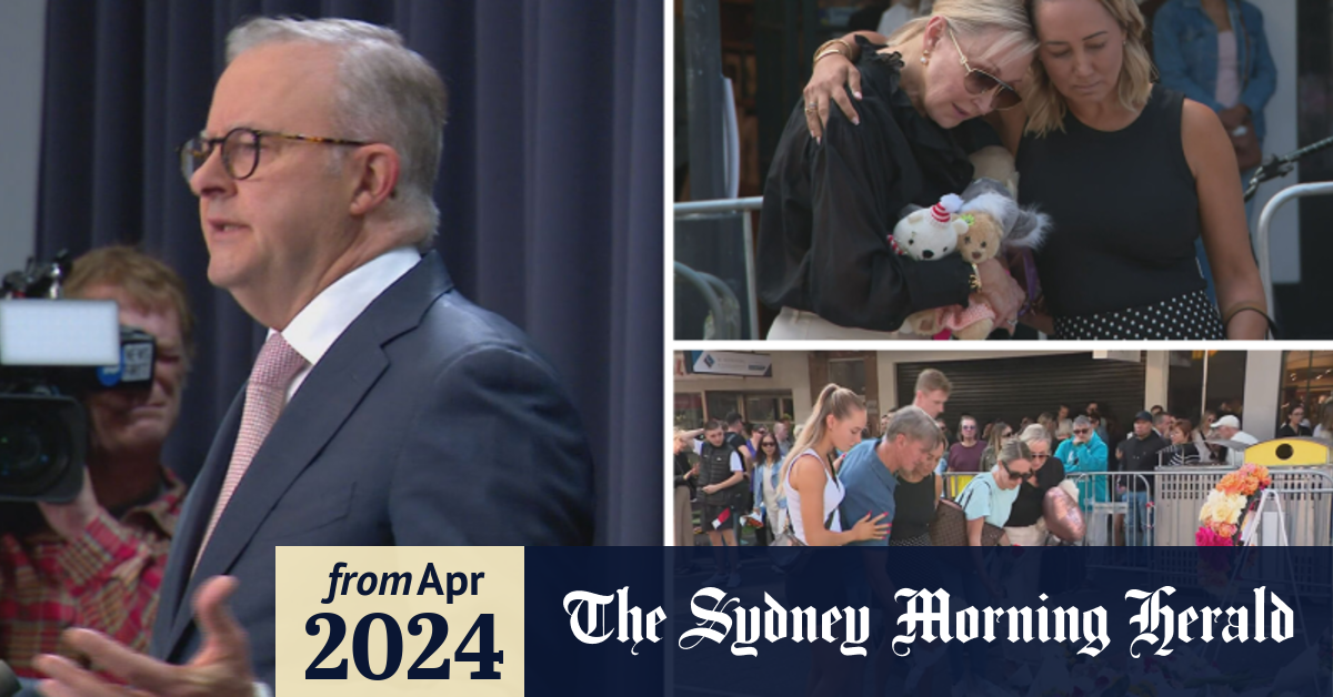 Video: Ash Good's family visits Bondi attack memorial