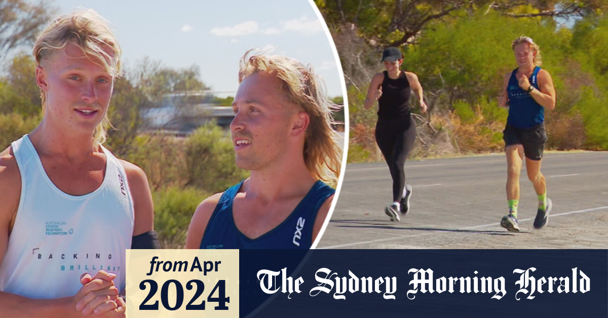 Video: Brothers running across the country to raise money for cancer