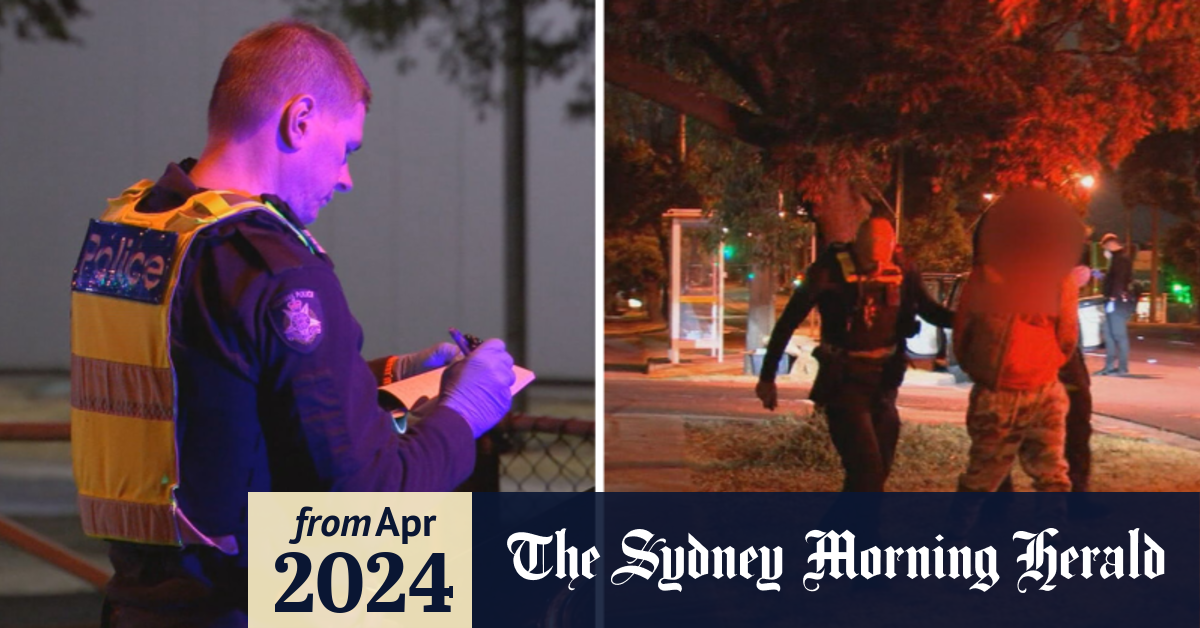 Video: Dozens of young Melbourne gang members arrested in crackdown