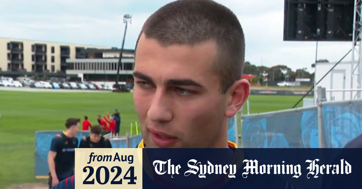 Video: Crows player Josh Rachele addresses shock omission