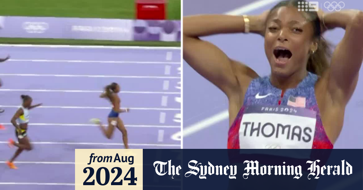 Video: American sprinter dominates 200m final