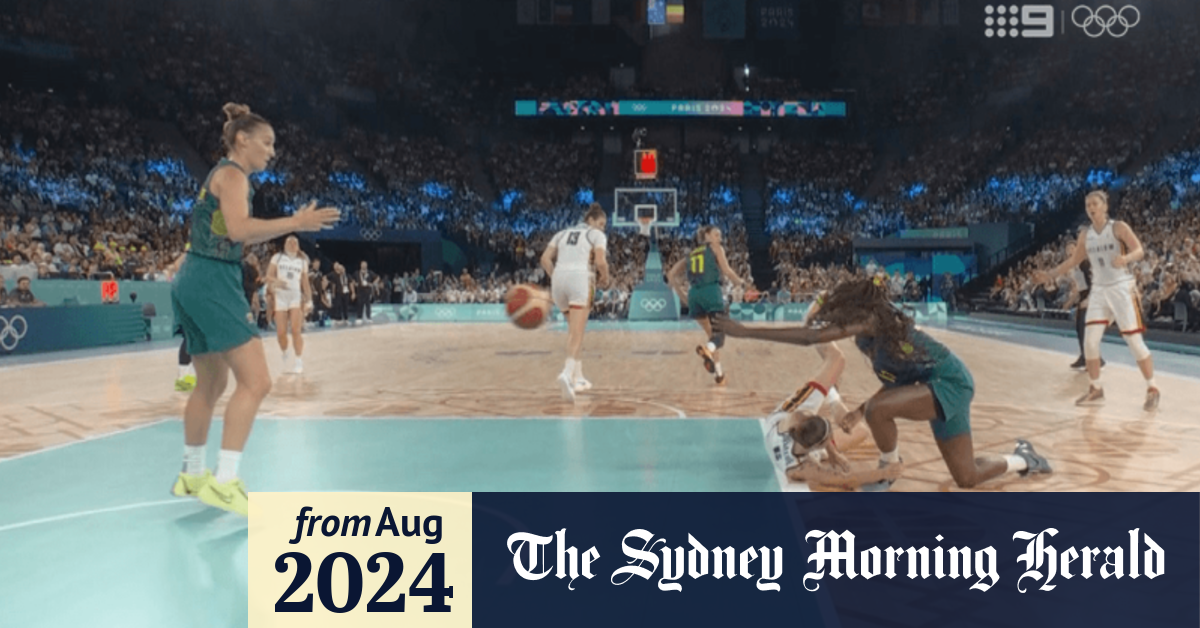 Video: Magbegor clattered after defensive stop