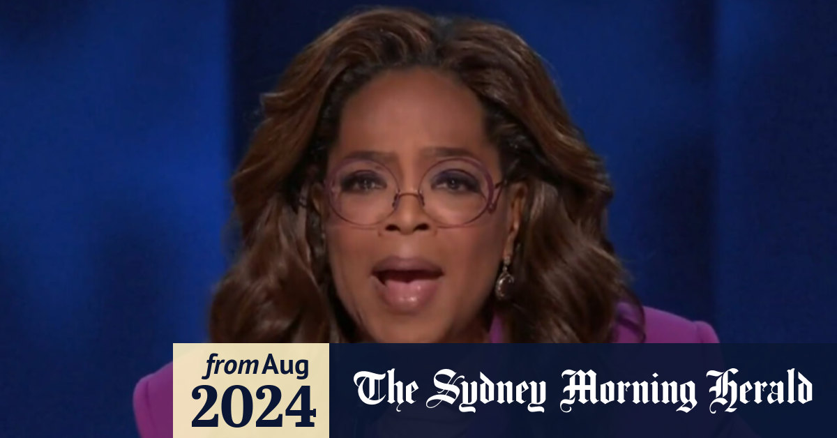 Video: Oprah steals the show at Democratic National Convention