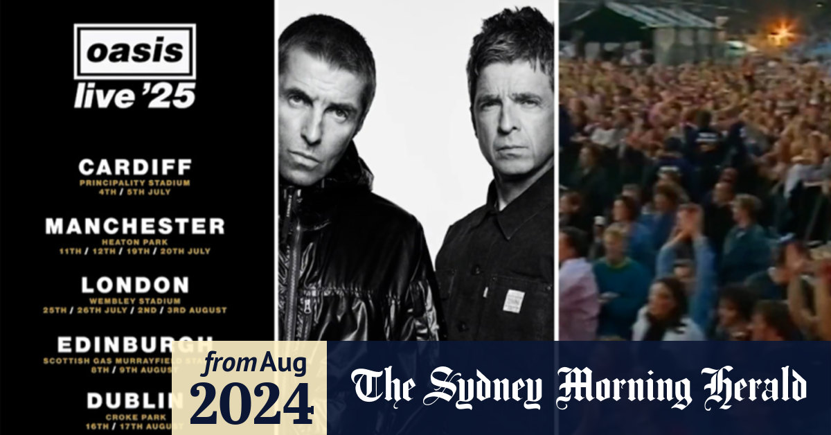 Video: Oasis announces surprise reunion tour