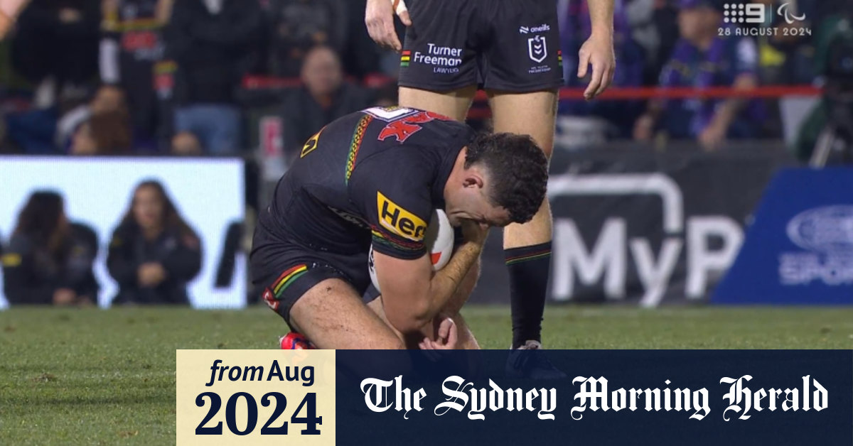 Video: Concerning signs as Cleary exits early