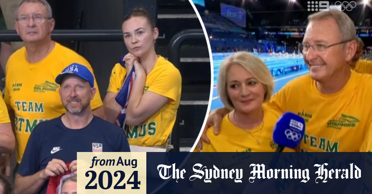 Video: Titmus family igniting Aussie celebrations