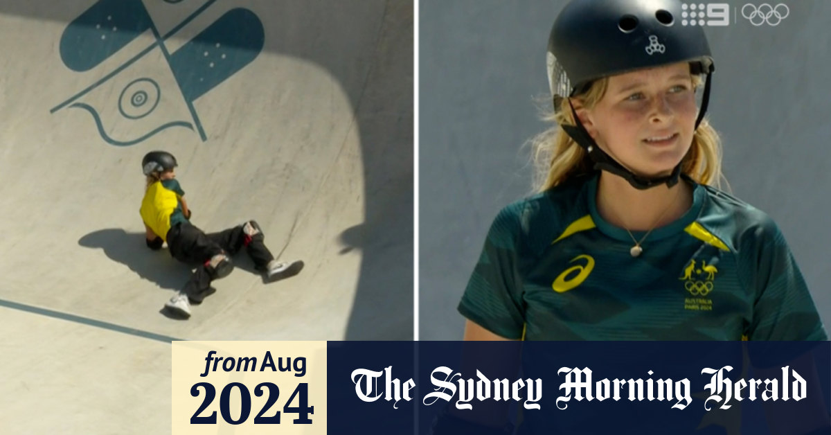 Video: Aussie's agonising crash ends Olympic dream