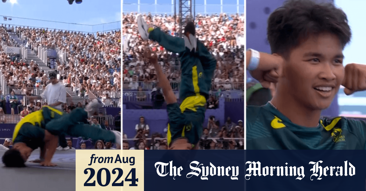 Video: Aussie b-boy J Attack makes breaking debut at Olympics